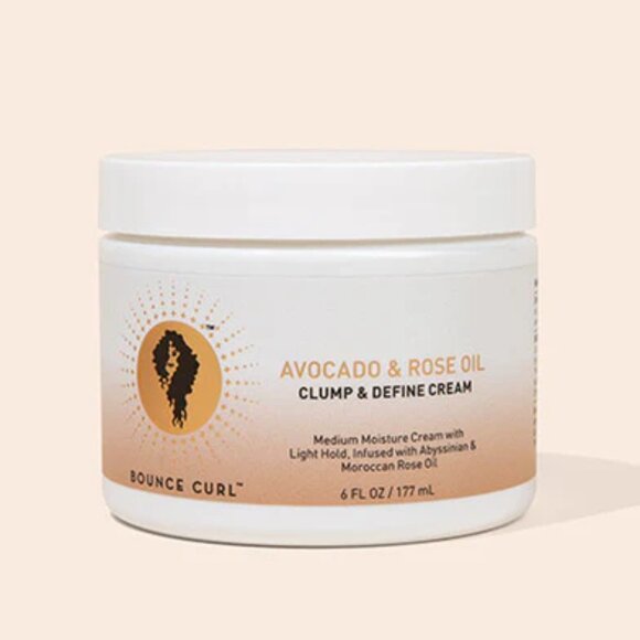 Bounce Curl | Hair | Bounce Curls Avocado Rose Oil Clump Define Cream ...